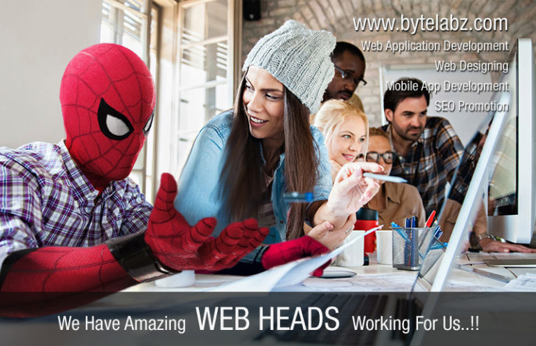 Web Heads Design Concept | Creative Graphics by Bytelabz